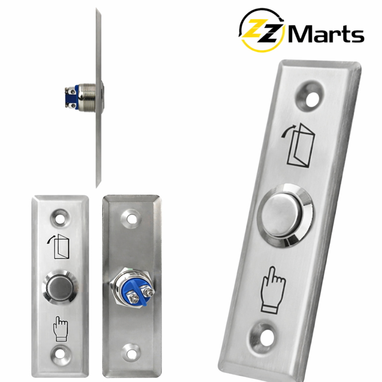 Stainless Steel Exit Push Button – Access Control Door Release Switch ...